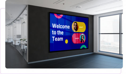 Corporate Digital Signage Solutions | Employee Communication ...